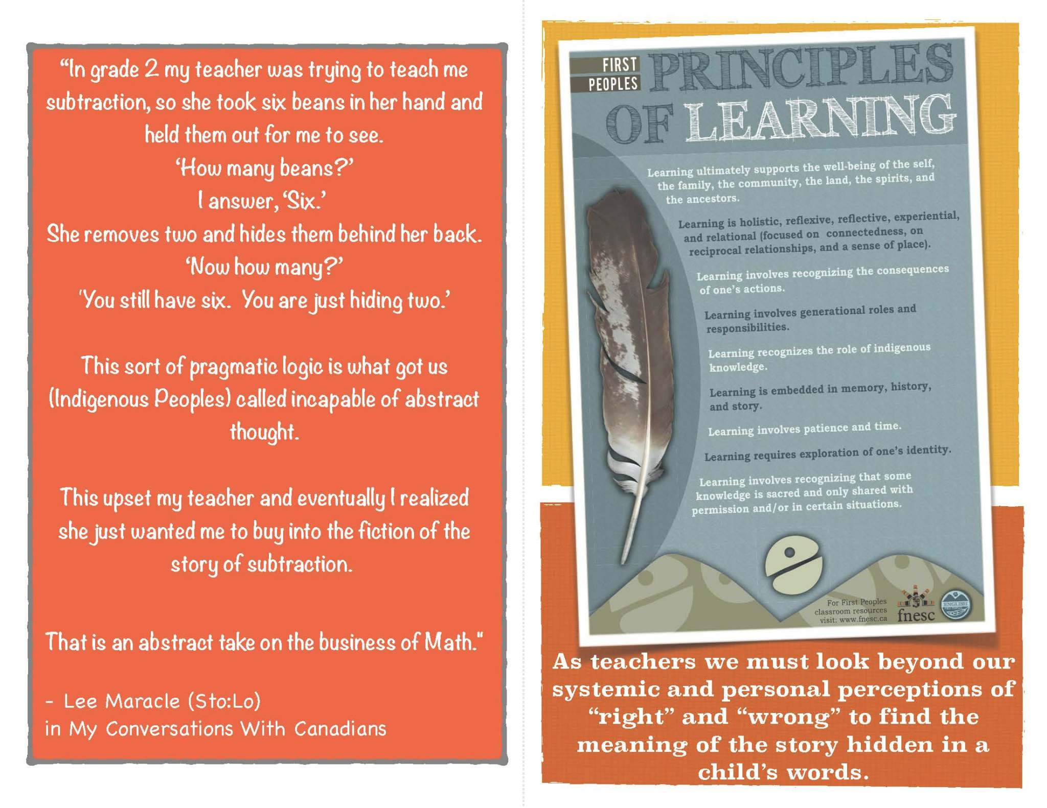 Story and Literacy – Mathing Around